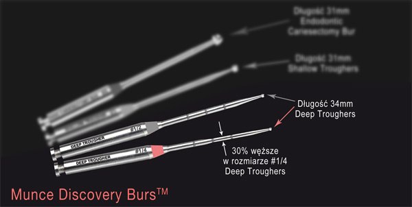 MUNCE DISCOVERY BURS 34 mm - 4/pack > CJM ENGINEERING